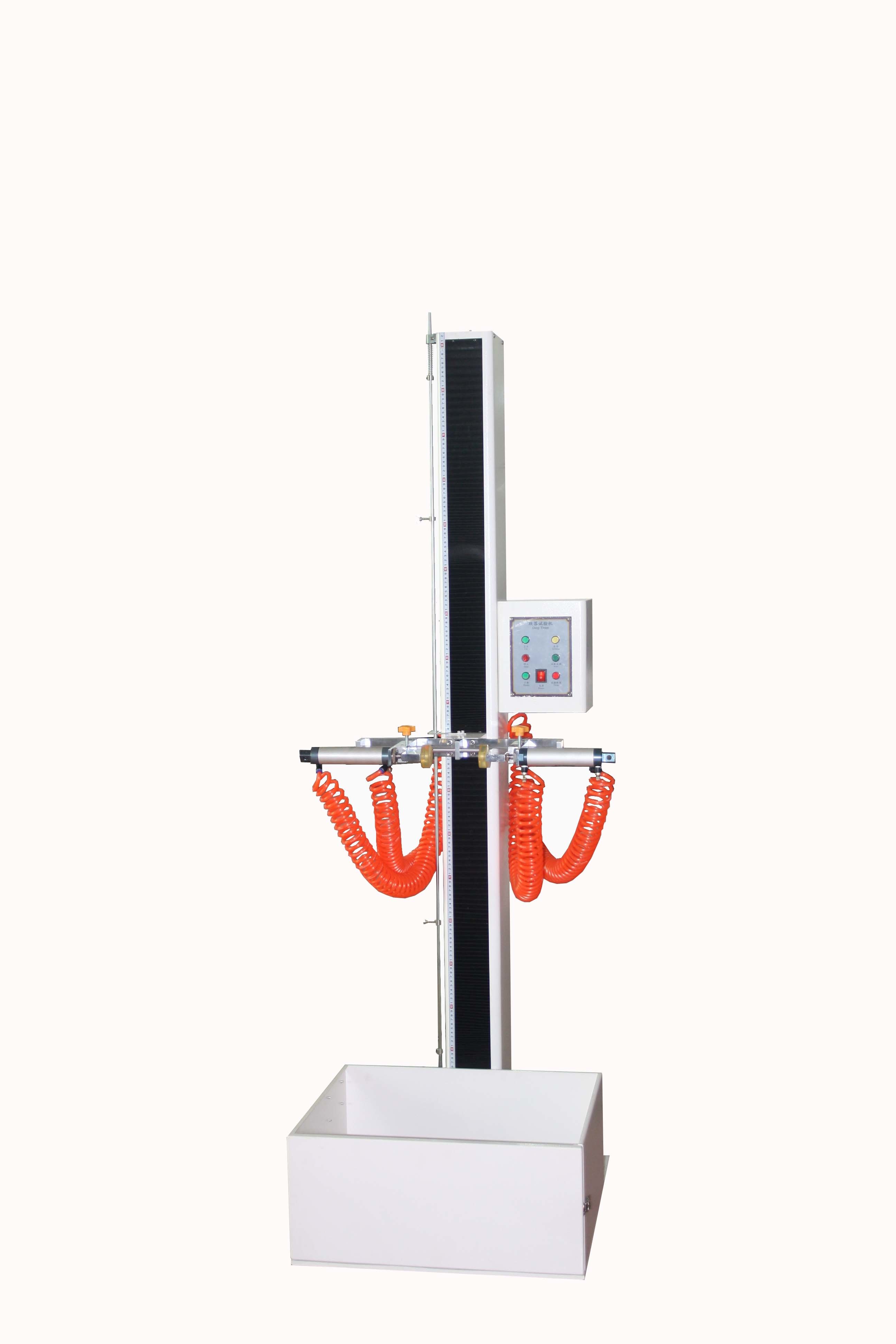 ISO2008 SS304 Battery Free Fall Drop Tester With Pneumatic Gripping ...